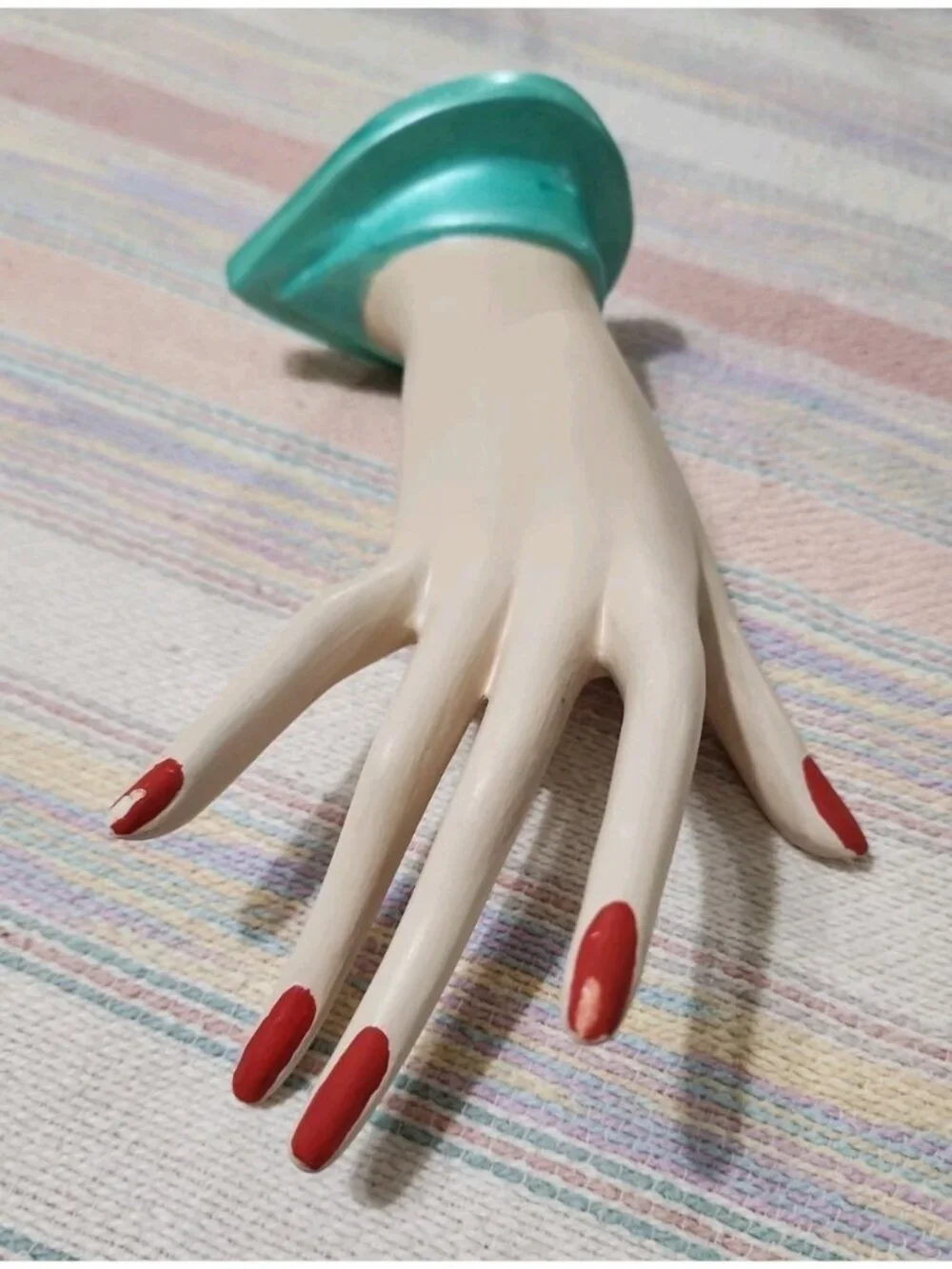 Handmade | Accents | Vintage Ceramic Hand Ring Holder Jewelry Display ...